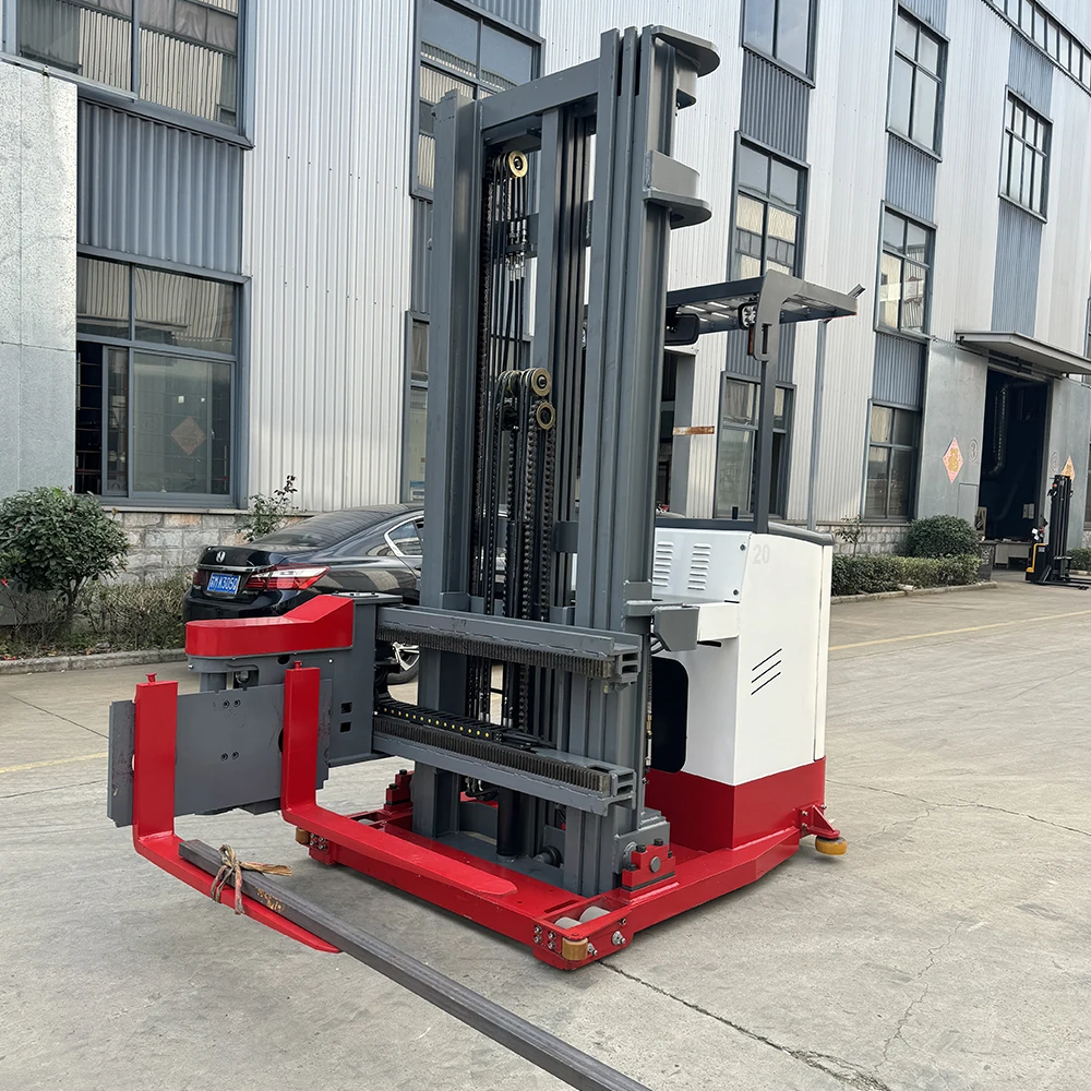 Very Narrow Aisle Vna Electric Forklift 1500kg 2000kg 3-way Forklift ...
