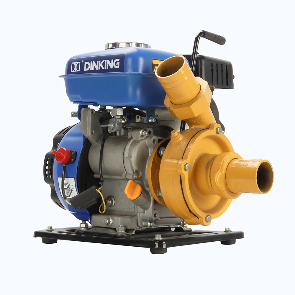 Dinking Self Priming Pump 1.5" High Flow Gasoline Petrol Engine ...