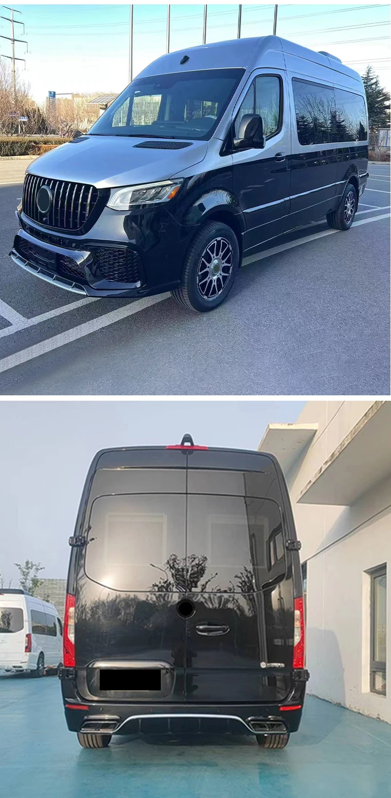 DJZG Car Bodykit - Enhance Mercedes Benz Sprinter 2010-2016