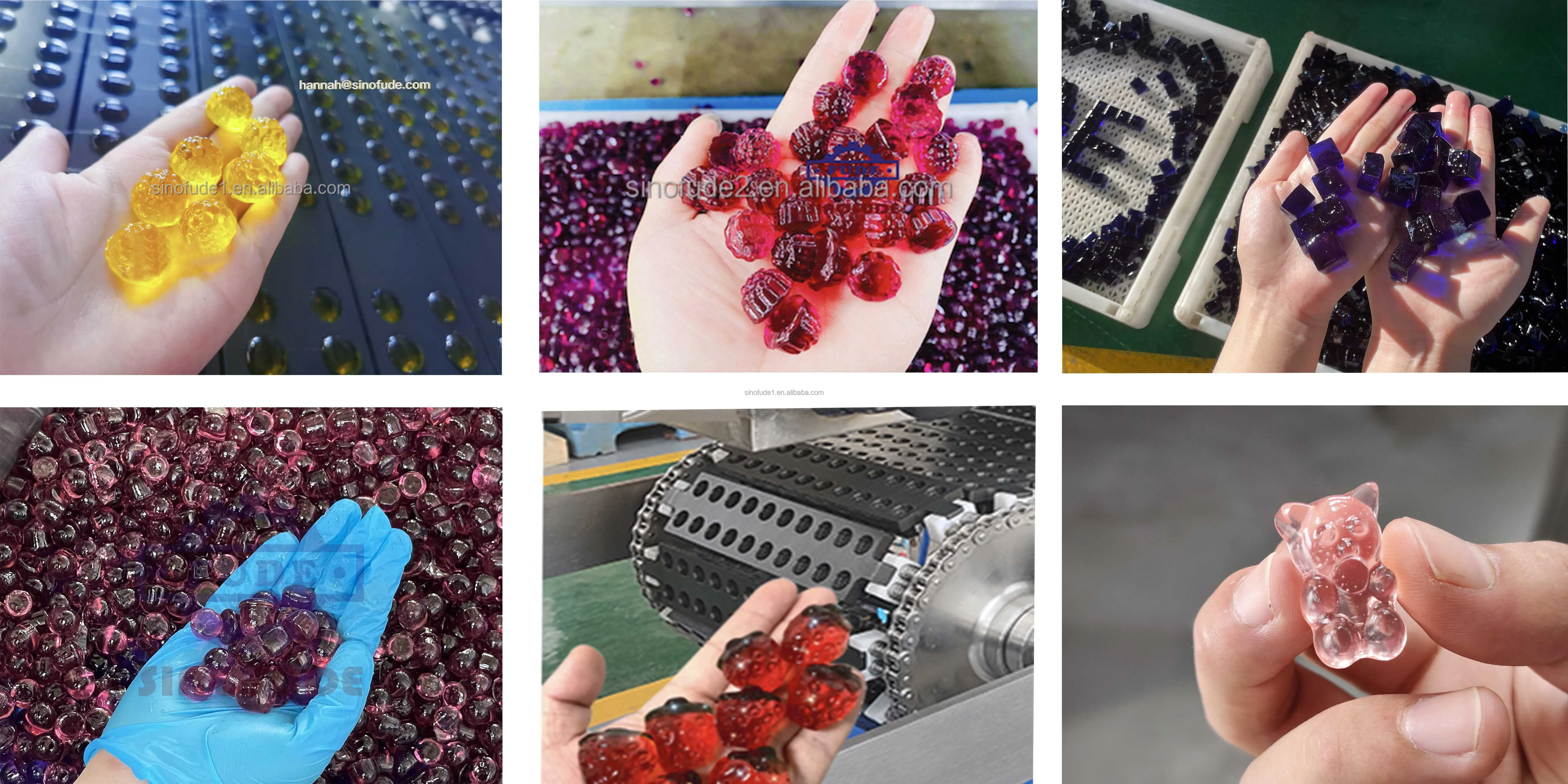 Small Capacity Gummy Bear Machine - High Productivity