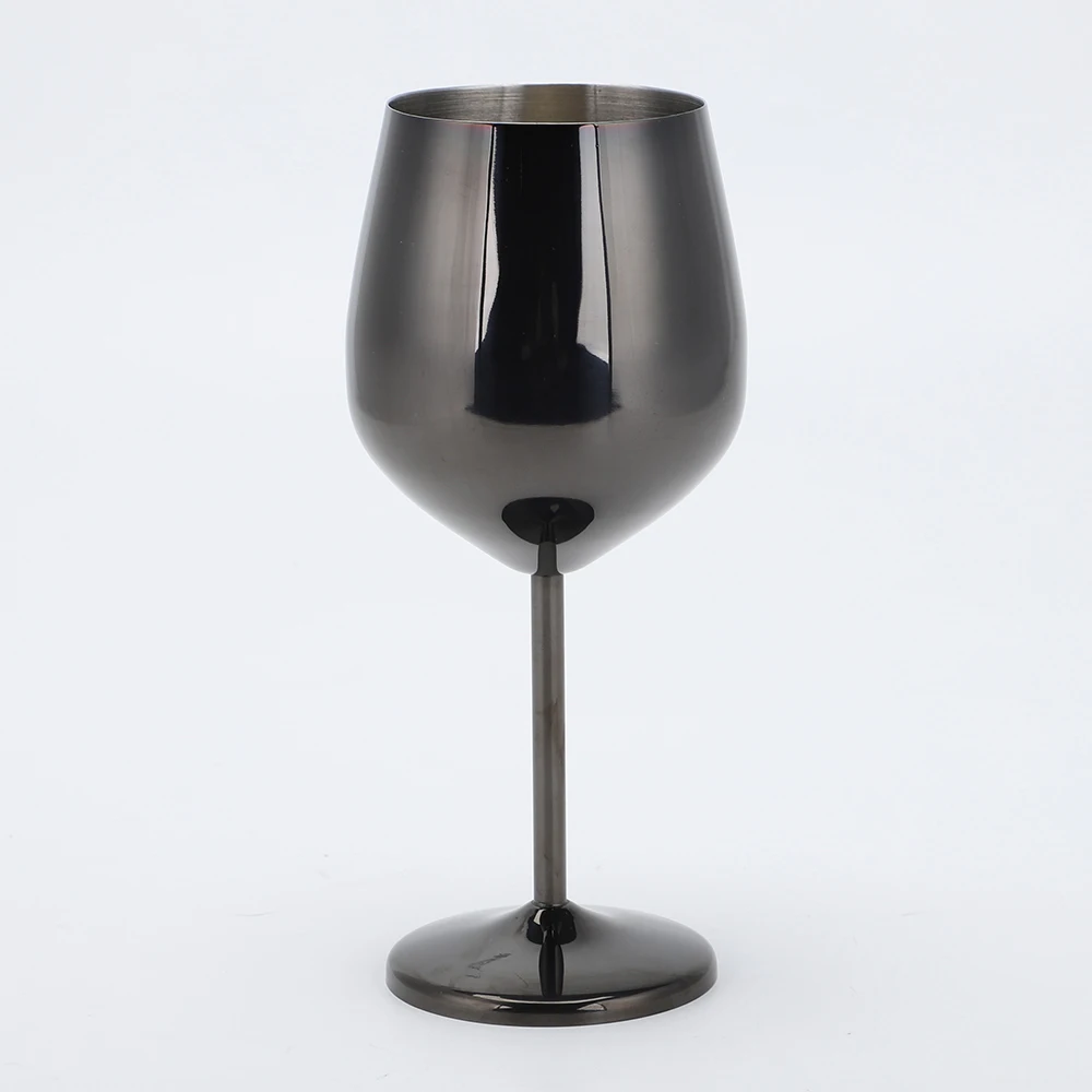 Custom Party Cups - Stainless Steel Red Wine Goblets