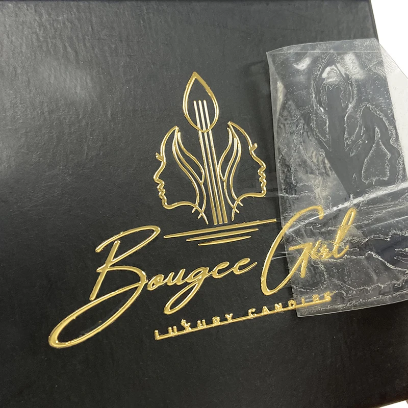 Custom Logo Rose Gold Shiny Metallic 3d Metal Transfer Sticker Label ...