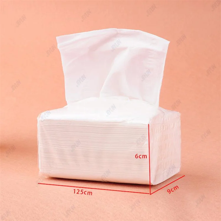 Face Tissue Paper Folding Log Saw Cutting Packing Line Automatic Wet ...