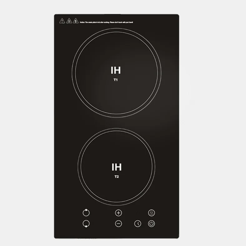 Householder Built-in Vertical 2 Burners Induction Cooker With Micro ...