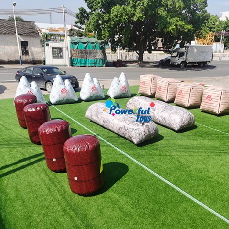 New Design Inflatable NERF Wars Battle Arena Paint Ball Bunkers Zone