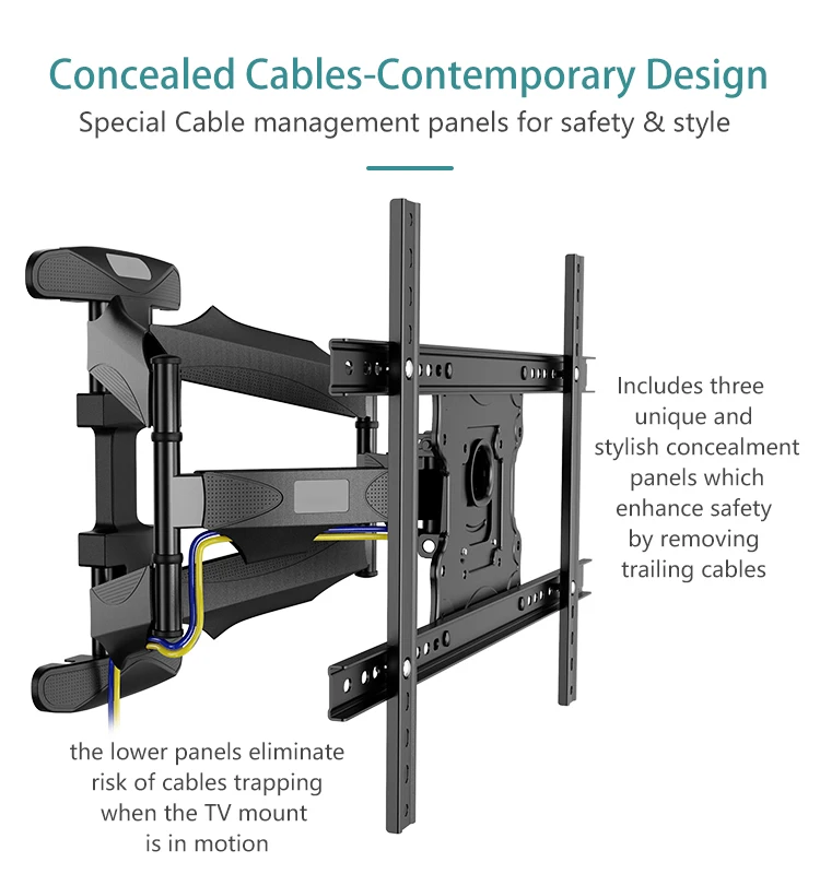 Kaloc KLC X8 Swivel Mount Full Rotating Led Long Arm Flat Degree Swivel ...