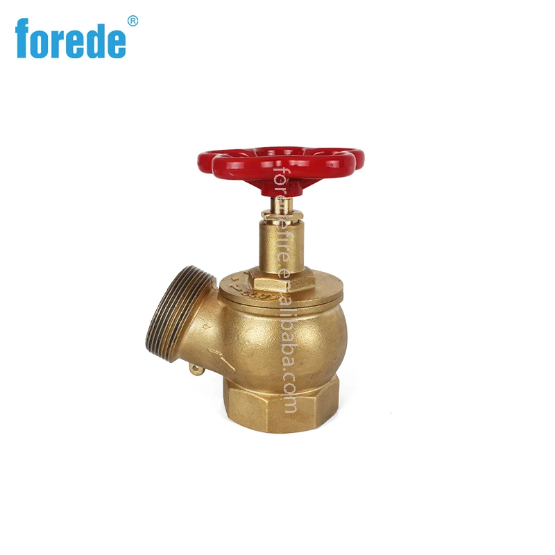 Forede Cooper Alloy Firefighting Thread Oblique Hydrant Valve| Alibaba.com