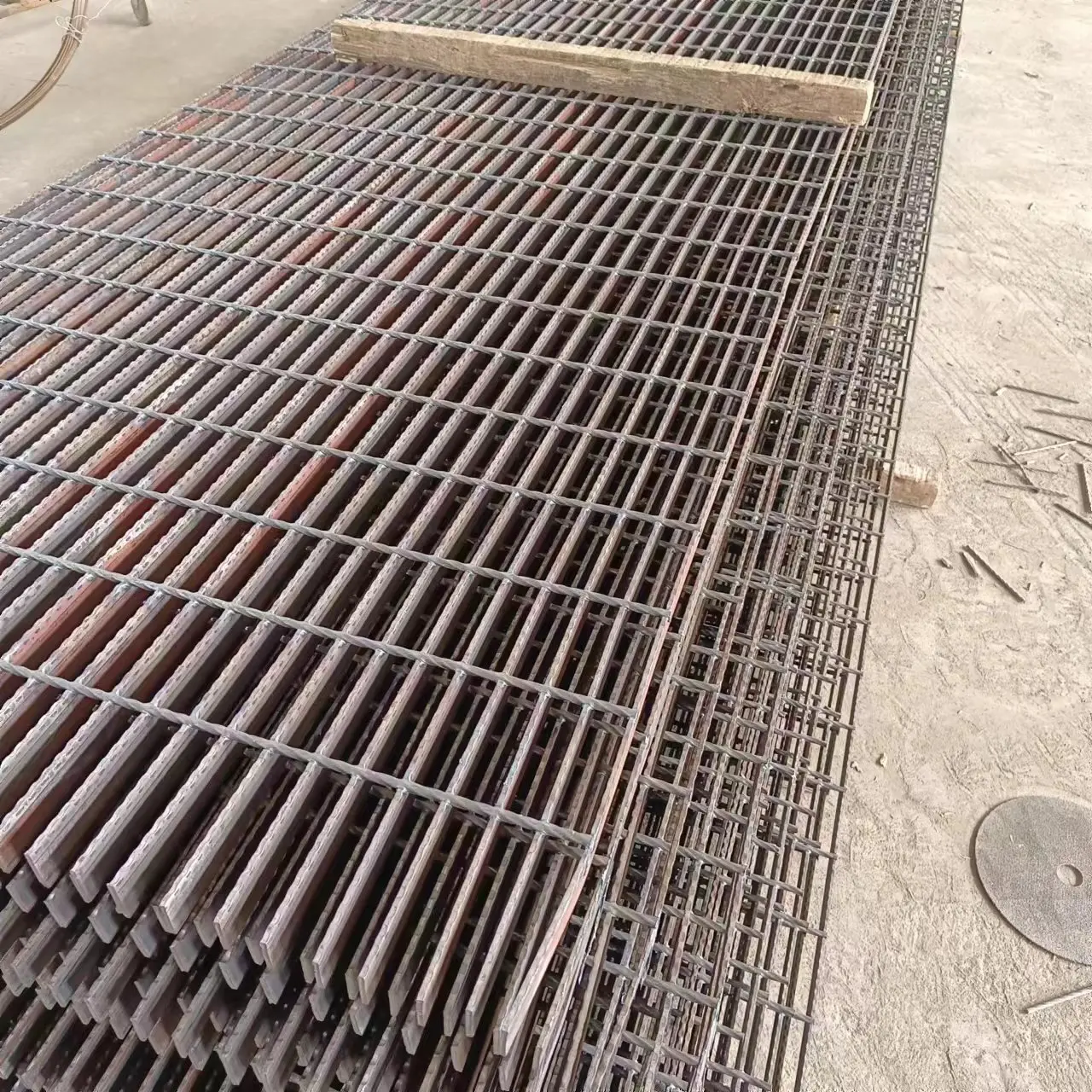 Galvanized Platform Steel Grating Plate,Gutter Cover Plate,Outer Frame ...