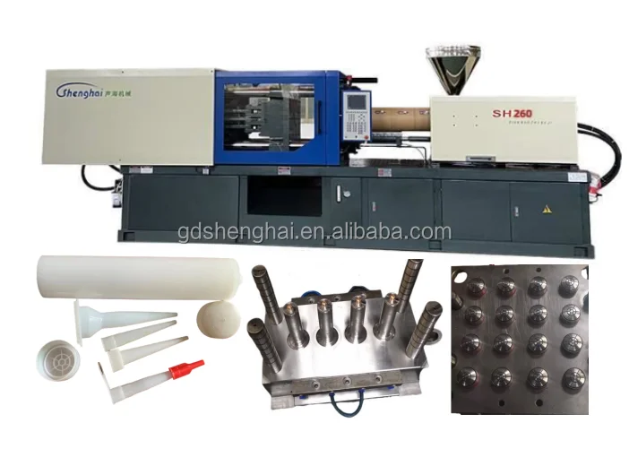 260T Horizontal Style Silicone Sealants Cartridge Injection Molding ...