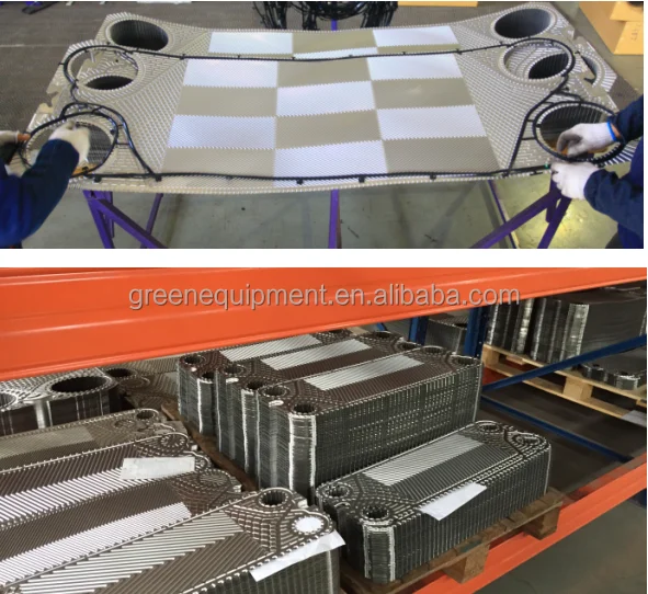 Mineral Oil Cooling In Petrochemical Industry Gasket Plate And Frame ...