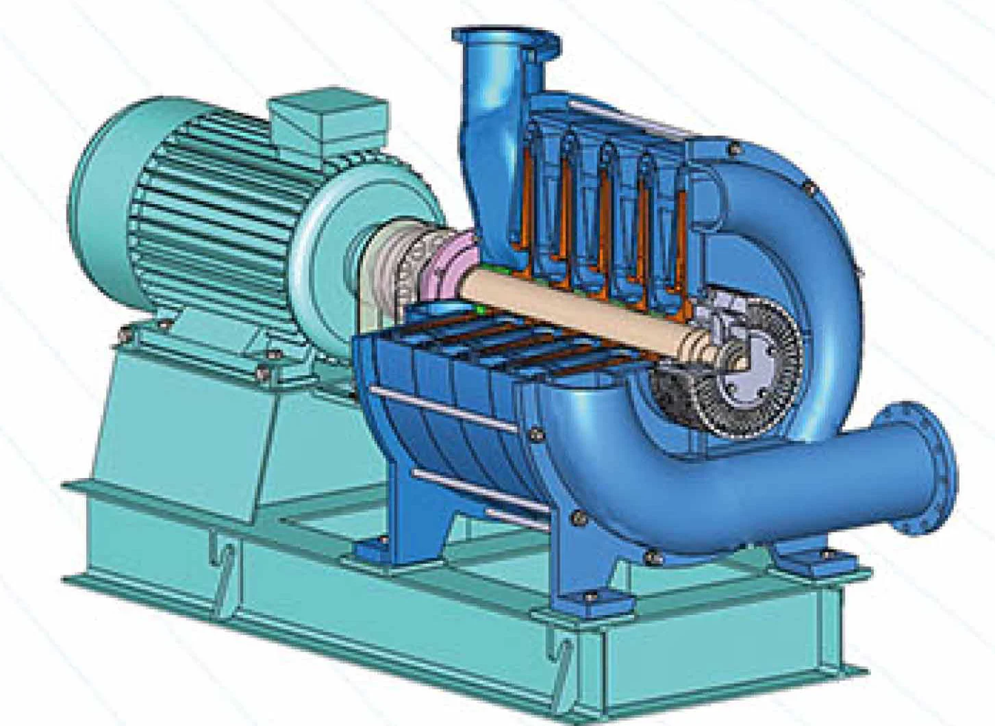 Multistage Centrifugal Blower,Turbo Blower,Centrifugal Blower - Buy ...