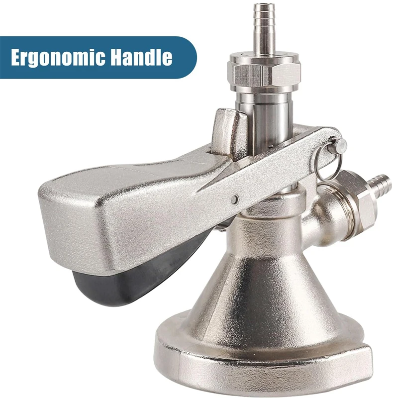 Stainless Steel Probe Beer Keg Tap for German a System Keg Coupler with ...