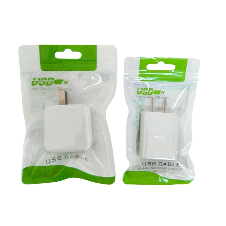 Oem Customized Logo Usb Cable Storage Bag Ziplock Zipper Packaging ...