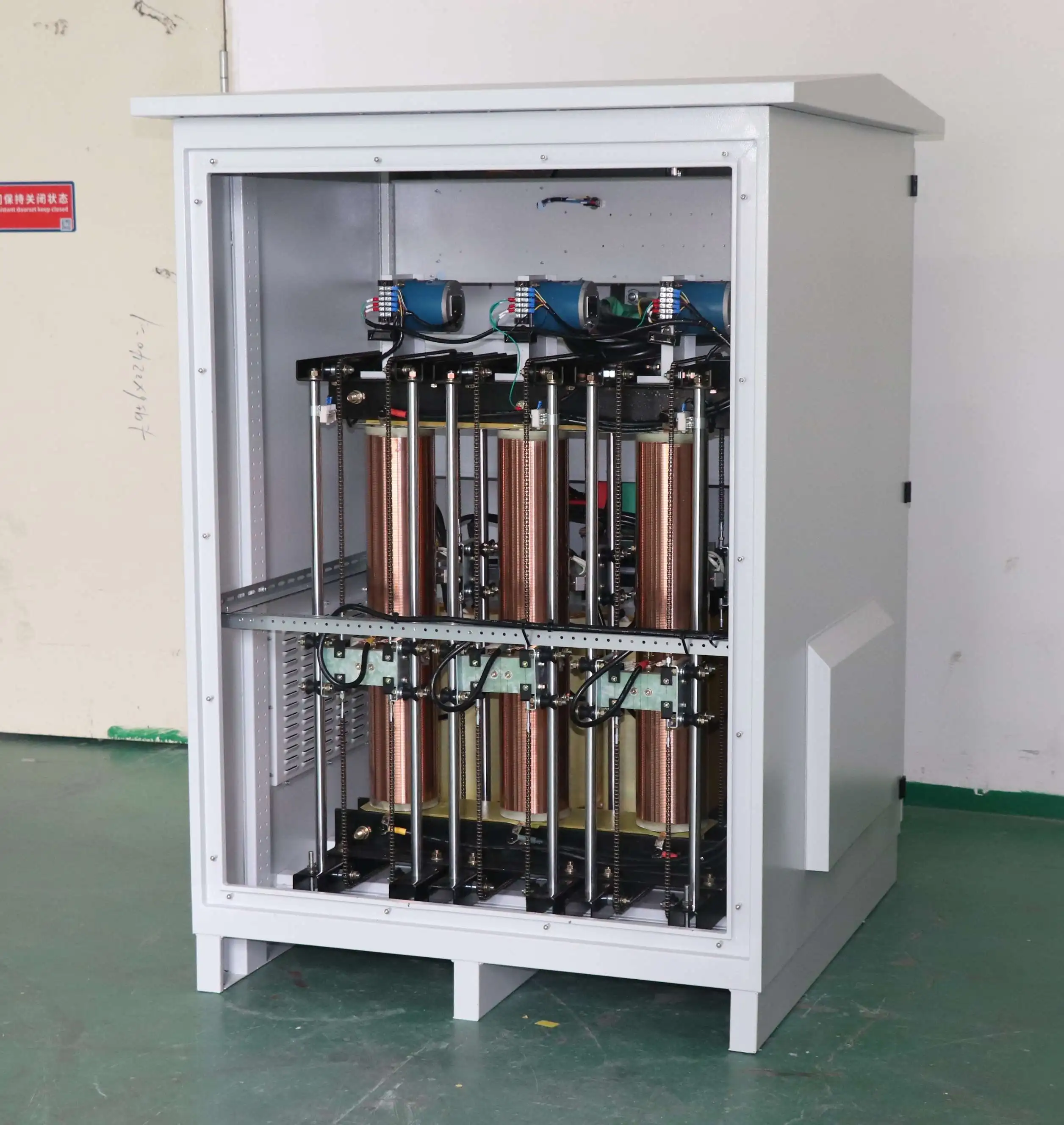 100KVA Three Phase Adjustable Voltage Regulator - 380V AVR