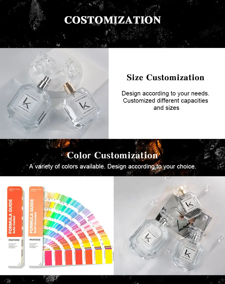 Luxury Perfume Glass Bottles - Customized & Irregular Shape