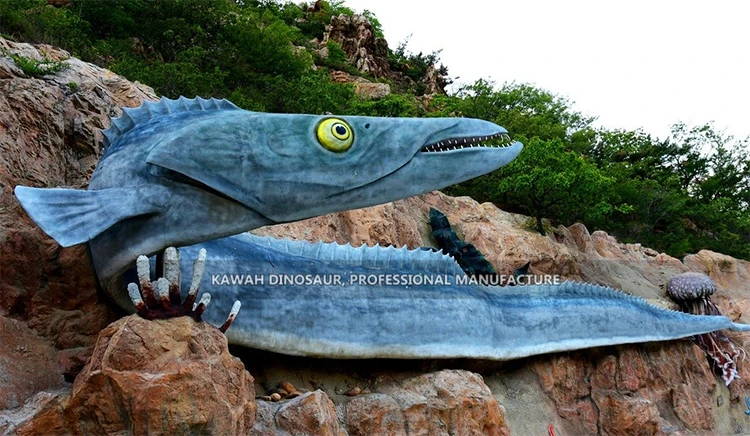 Customized Realistic Tuna Fish Statue With Movements Animatronic Sea ...