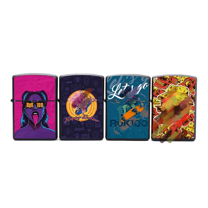 New Thin Custom Cool Lighter Designs Usb Lighter Windproof Rechargeable ...