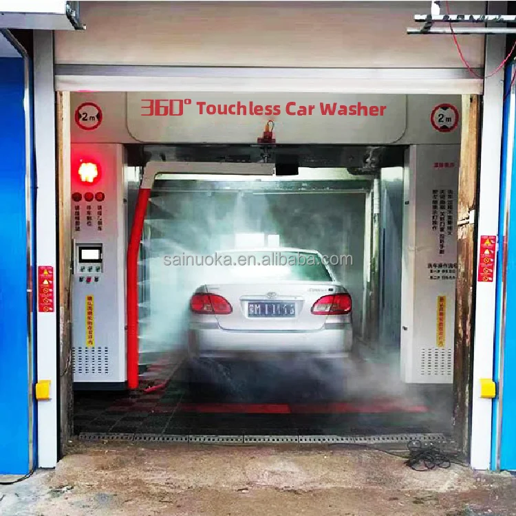 Fully Automatic 360 Touchless Car Washer Intelligent Gantry Car ...