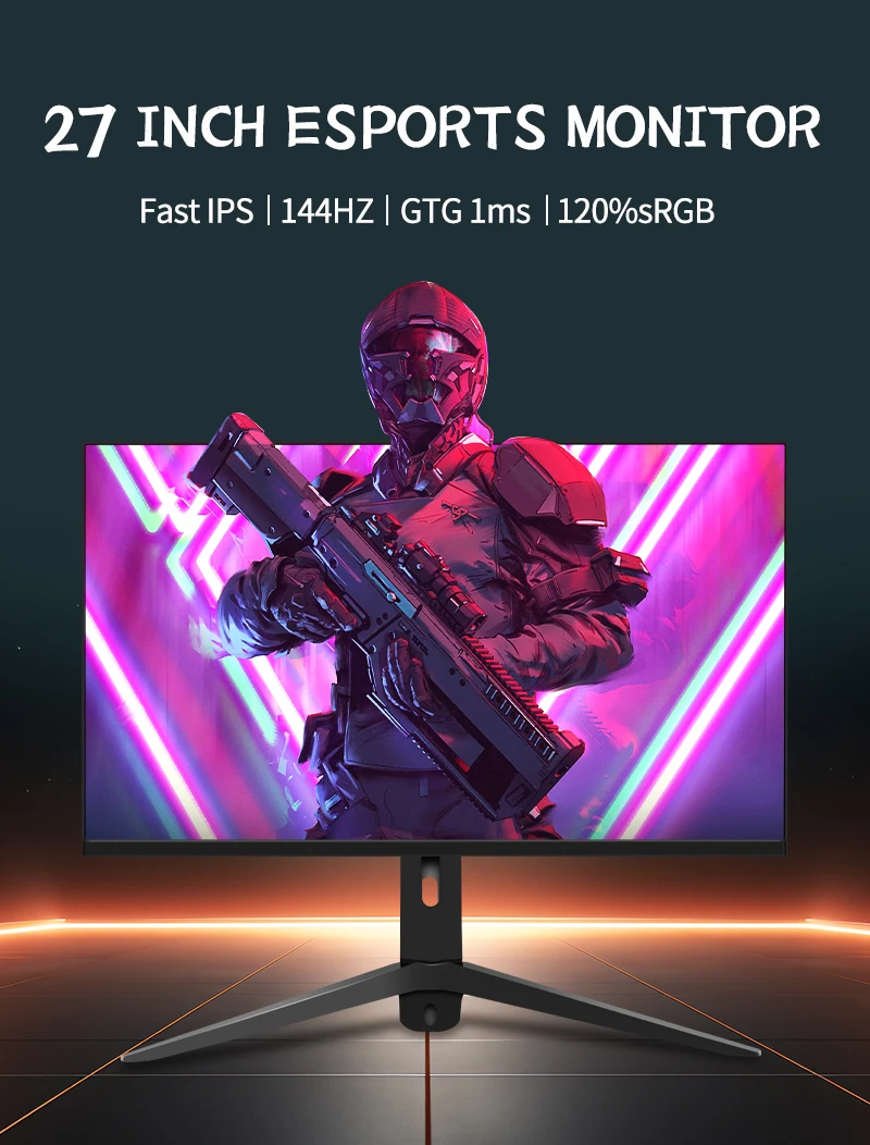 27-Inch 144Hz 4K High Resolution Gaming PC Monitor with 165 Hz 2560* ...