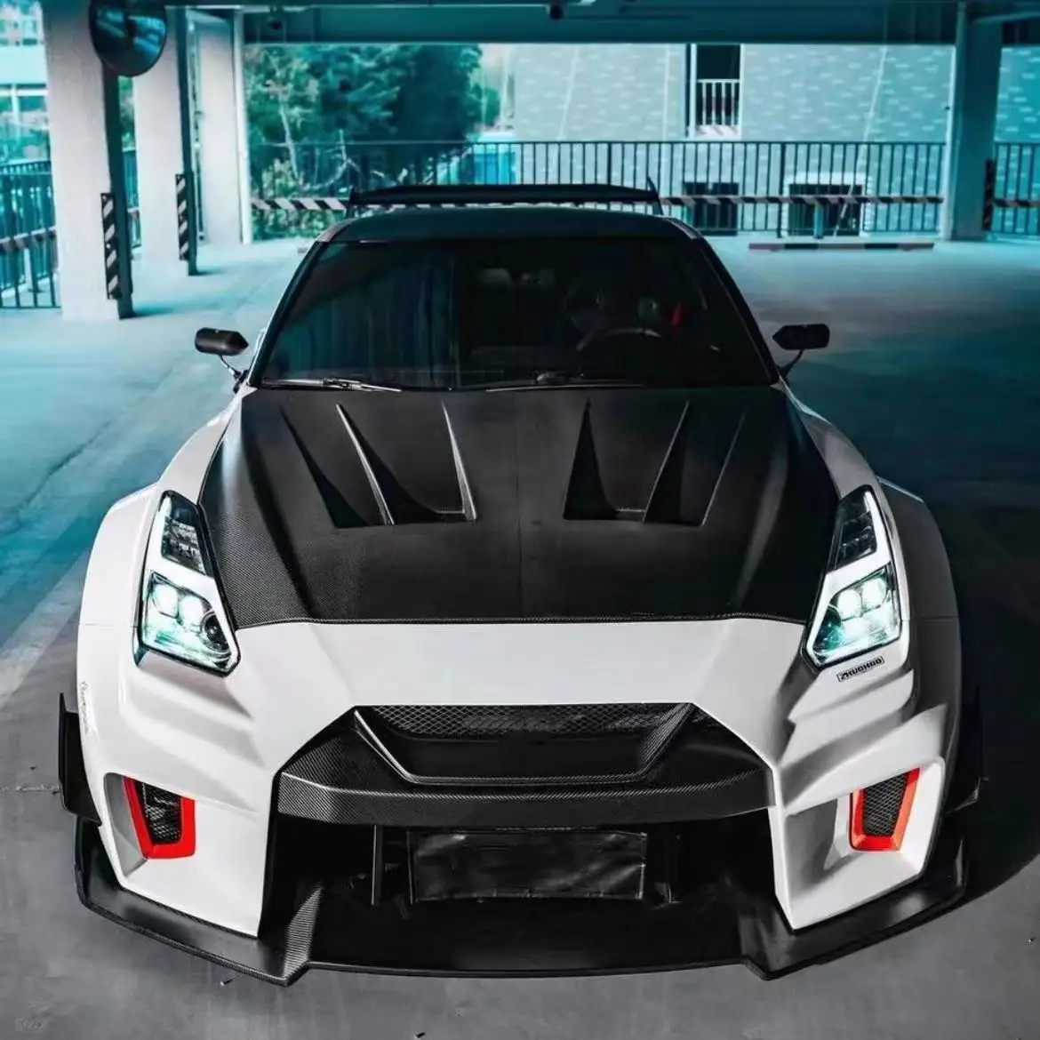 High Quality Lb Style Wide Body Kit For Nissan Gtr R35 Bumper Auto ...