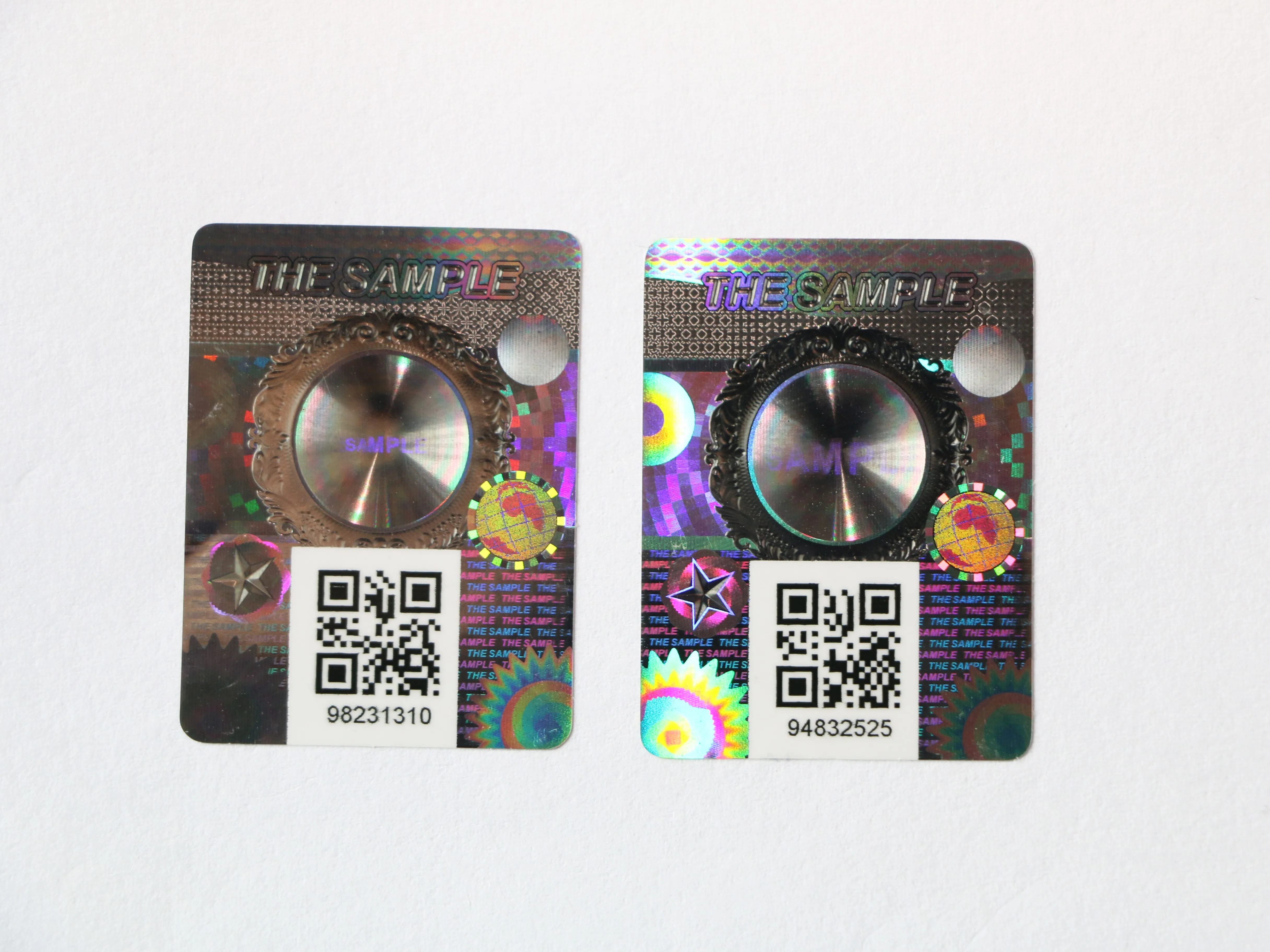 Hologram Security Sticker Void Sticker Label Tear off Can Be Destroyed ...