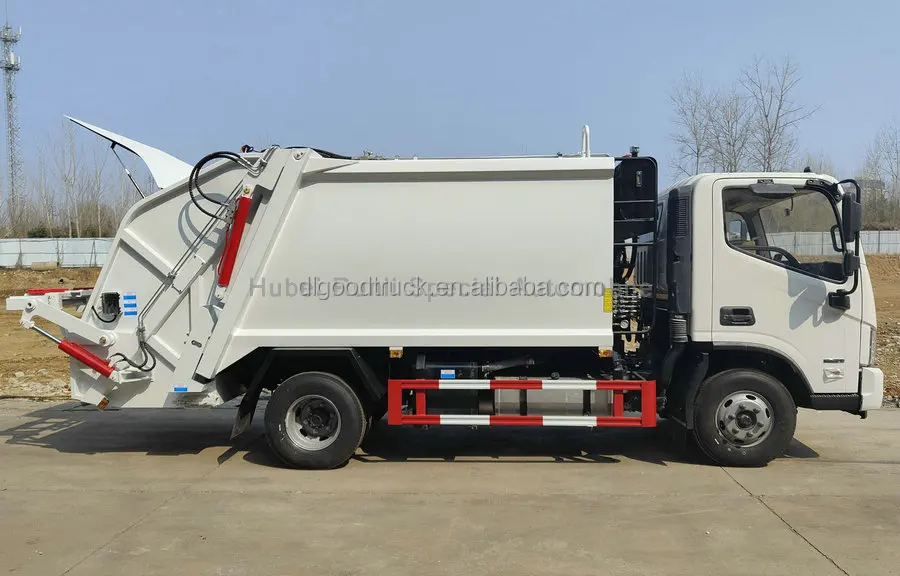 Factory Price Foton Aumark Rear Loader Compressor Garbage Truck ...