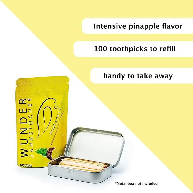 Wonder Toothpick Pack - 7 Refreshing Varieties Flavored Toothpick