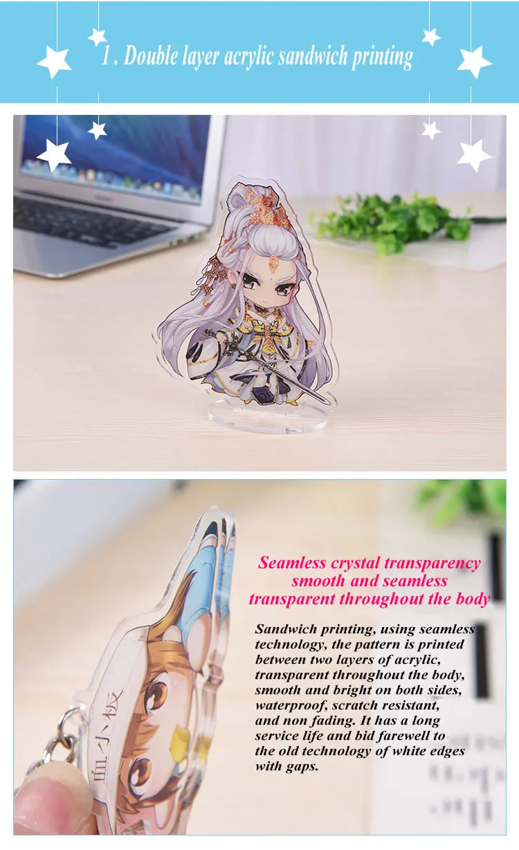 Custom Kpop Acrylic Anime Character Standee - Perfect Gift