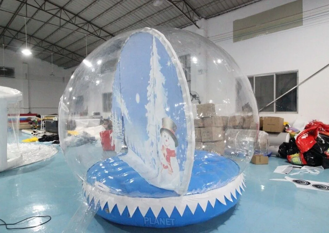 Customized Giant Life Size Transparent Pvc Christmas Human Snow Globe ...
