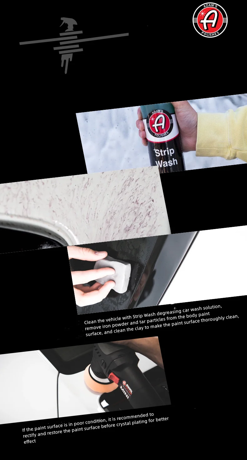 Adam High Concentrate Ceramic Crystal Plating Liquid for Car Care