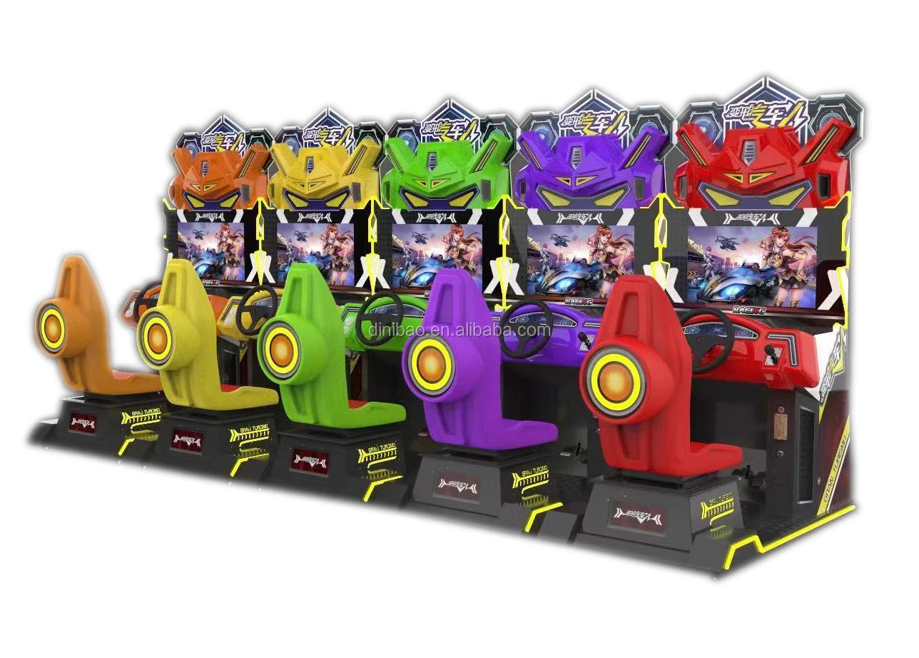 Dinibao Transform Car Simulator Racing Car Game Machine for Arcades ...