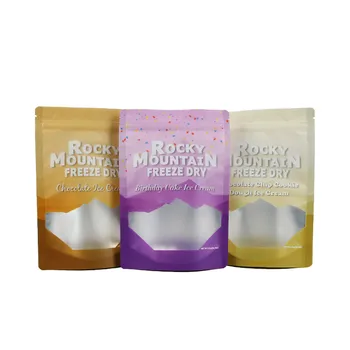 Custom Printed Laminated Plastic Stand Up Pouch Frozen Food Packaging ...