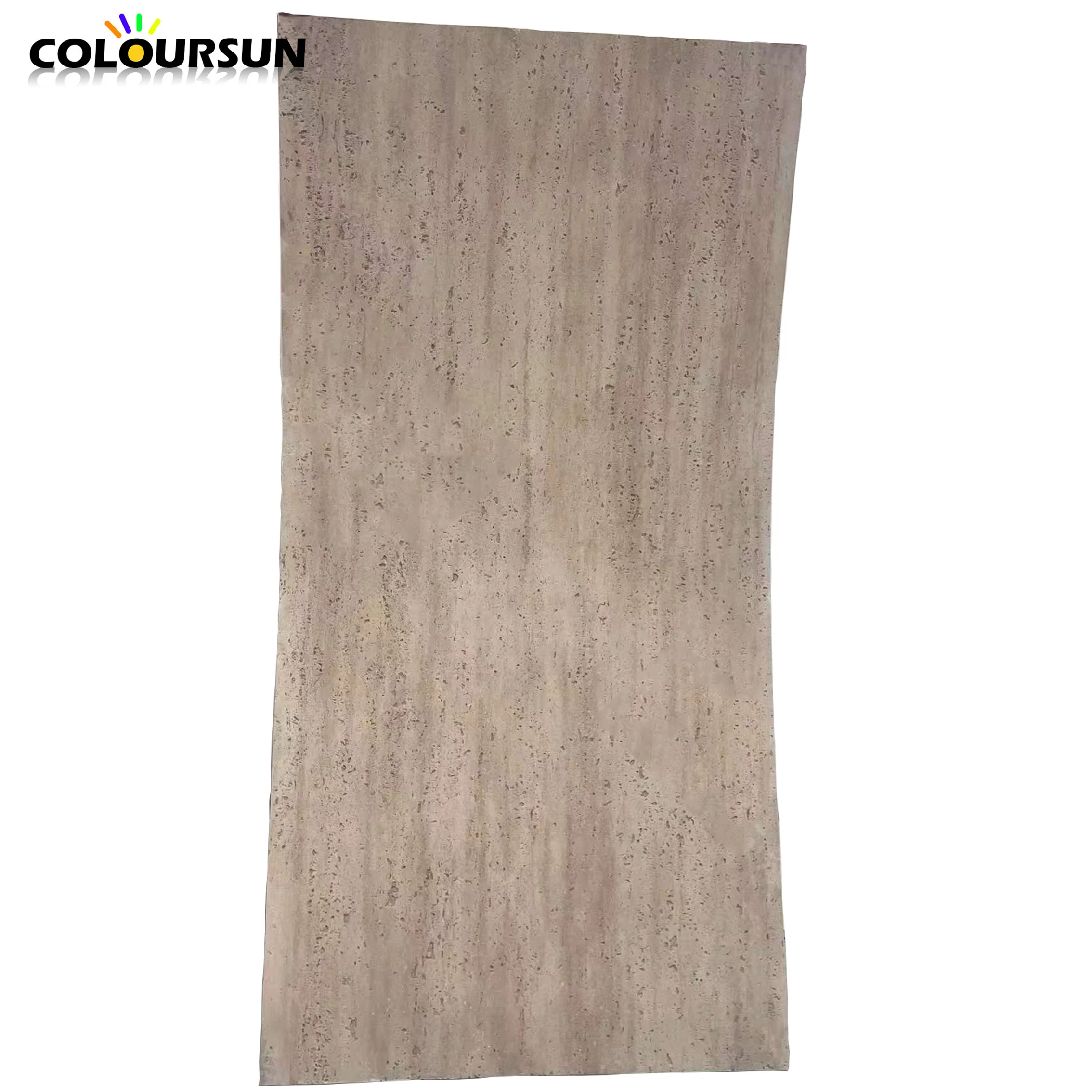 Exterior wall cladding mcm sheet travertine soft stone mcm flexible ...