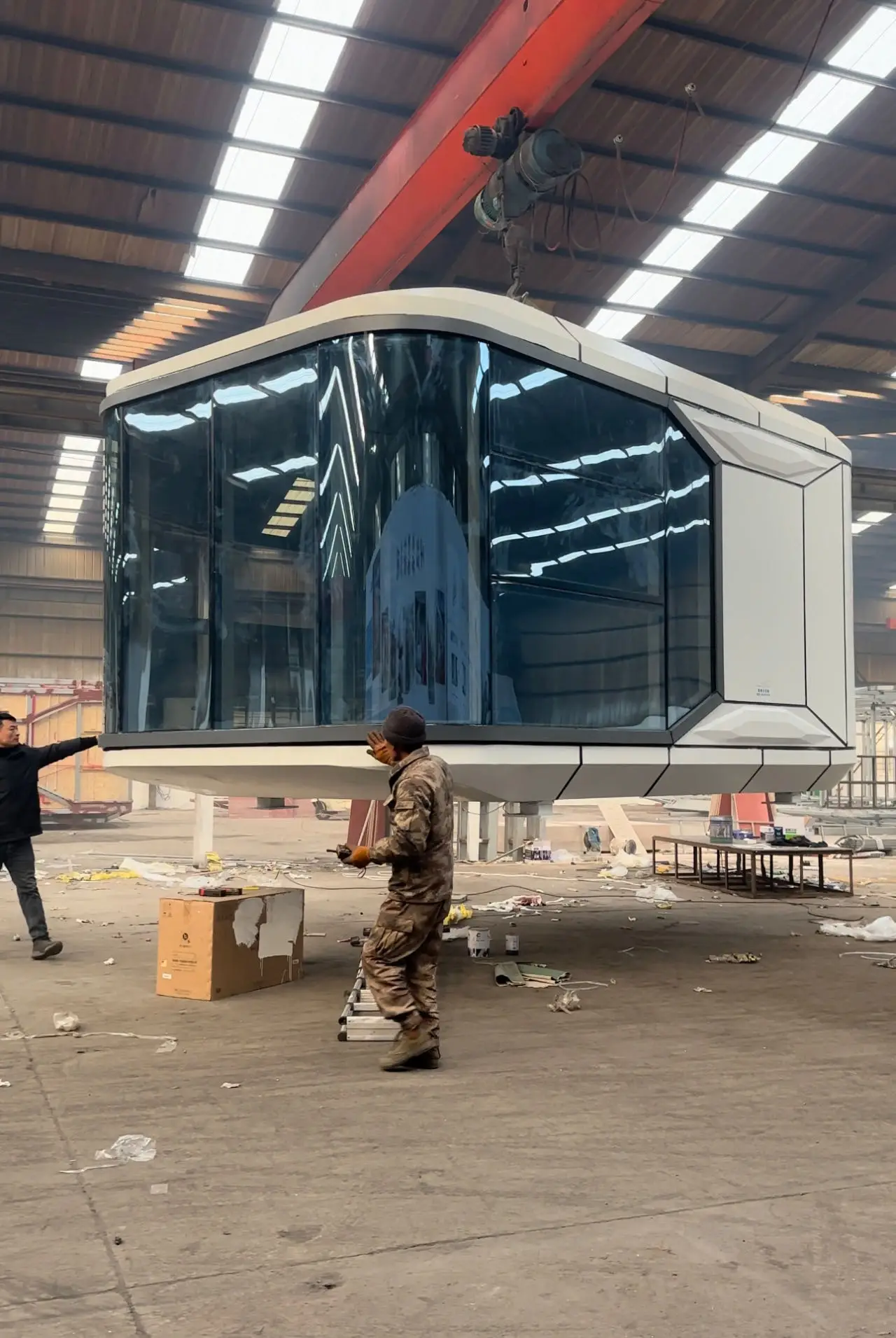 Mobile Space Capsule Container Hotel - Prefab Vessel House