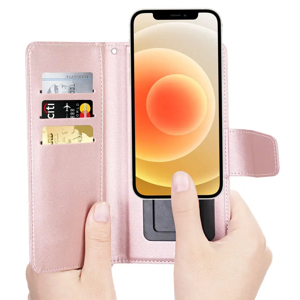 Slide Out Universal Case Mobile Phone Wallet Phone Case 6 Inch 5.5 Inch ...