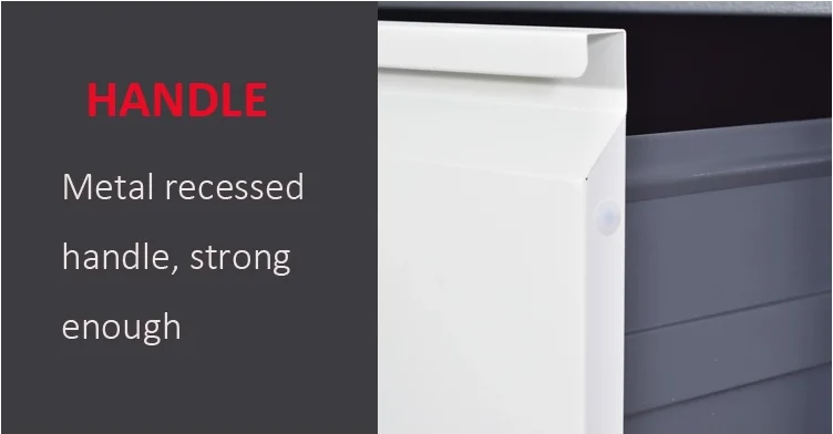 Modern Single Section Office File Cabinet Metal Storage Cabinet Steel ...