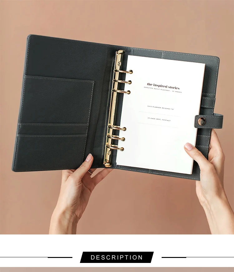 Custom A5 Ring Binder - Organizer for Planners & Journals
