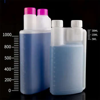 Laboratory 1l Plastic Liquid Measuring Fuel Additive Dispensing Bottle ...