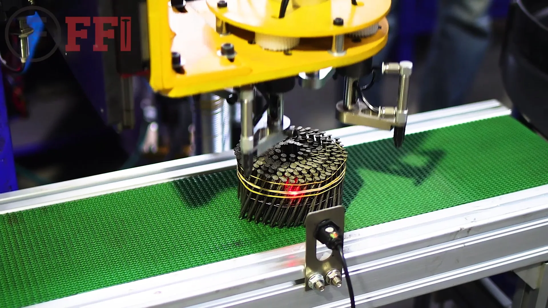 Featured Product Coil Nail Machine Automatic Rubber Banding Machine For ...