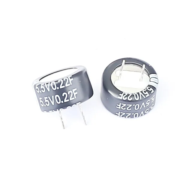 H Type Cell Coin Super Capacitors 5.5v 0.33f Farad Capacitor - Buy ...