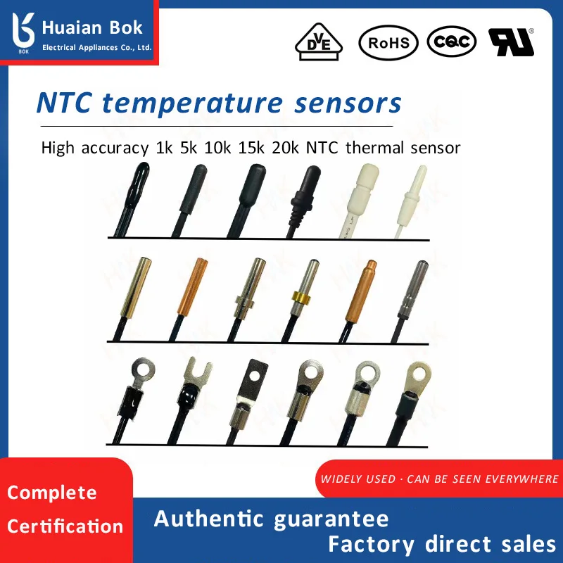 Automotive Ntc Thermistor/resistance Thermometer Ntc 5k 10k 100k ...