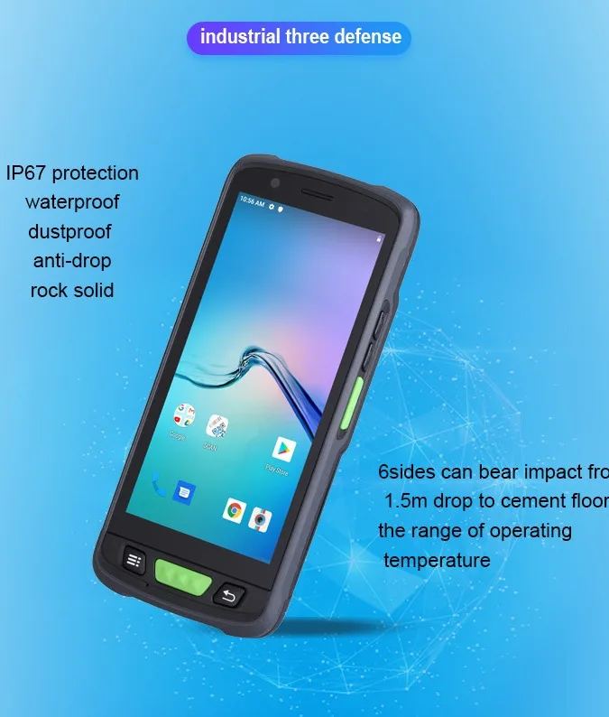 V9000p V9100 Industrial Rugged Handheld Pda Android Tablet Pc Computer ...