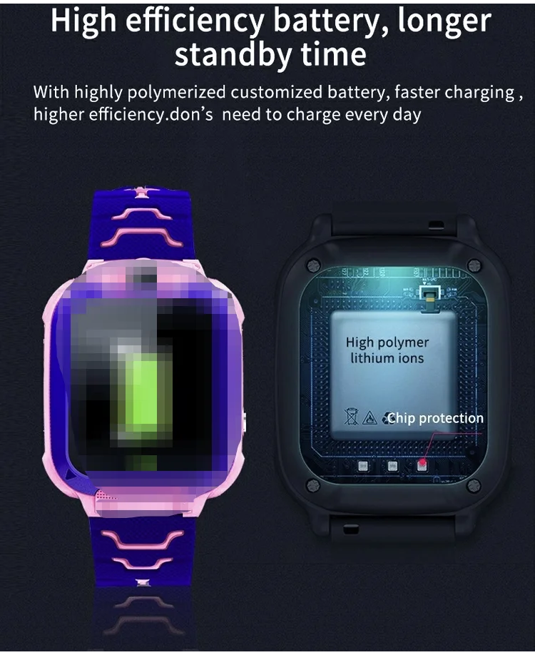 V12 Watch - Smart Touchscreen for Kids - IP68 Waterproof