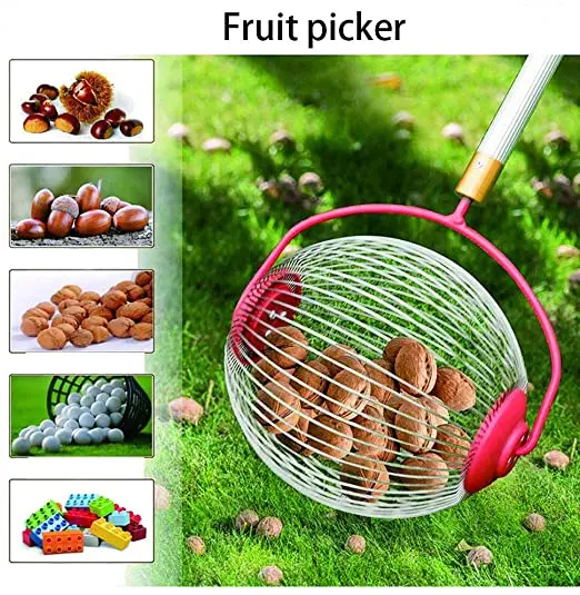 Metal Stainless Length Adjustable Multifunctional Fruit Picker Tool ...
