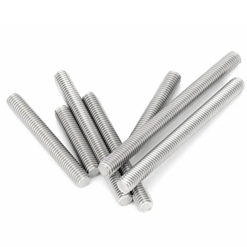 M5 M8 M12 Stainless Steel Stud Bolts - DIN976 Compliance