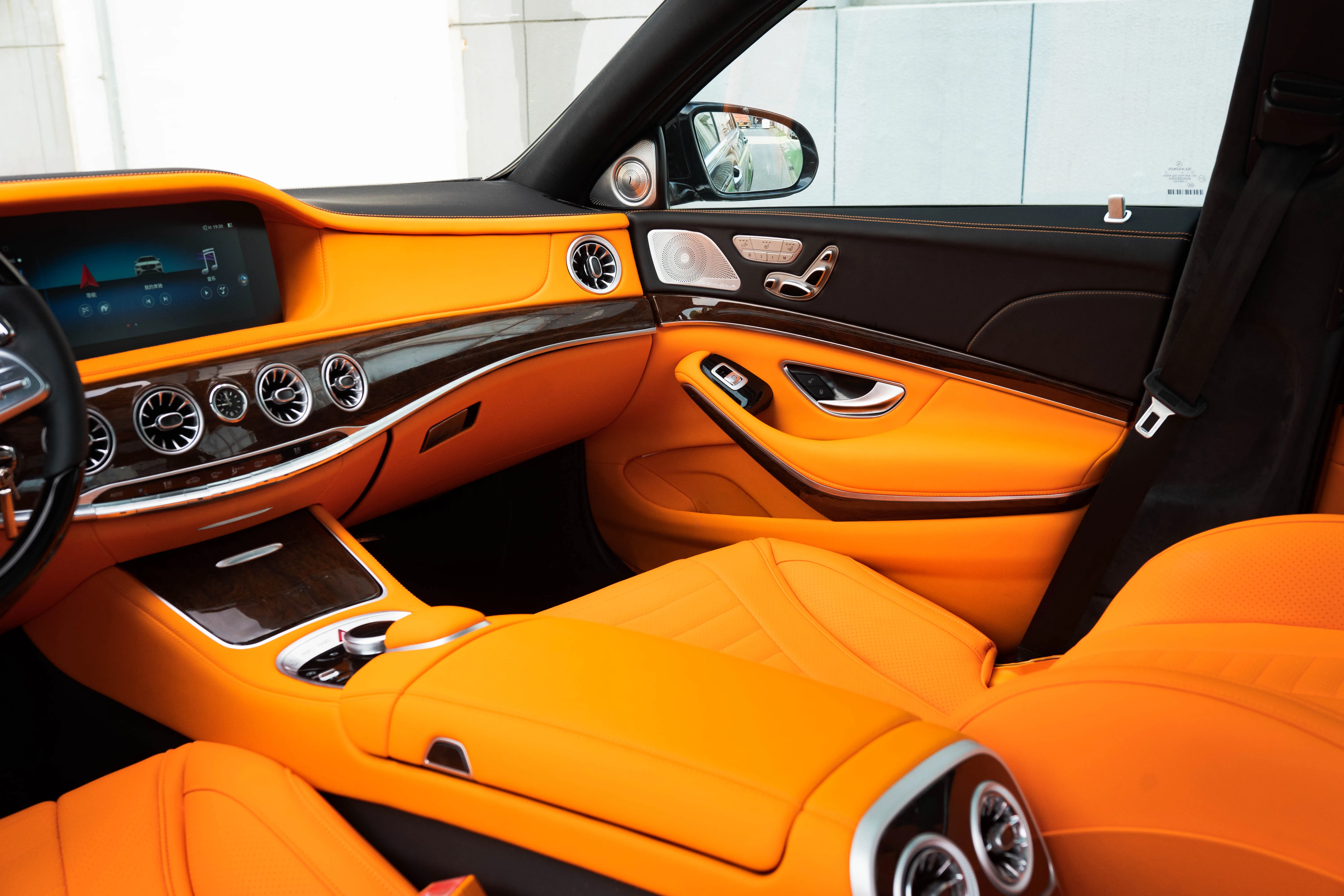 Full Vehicle Coverage Interior Upgrades For Mercedes Benz S Class S300 ...