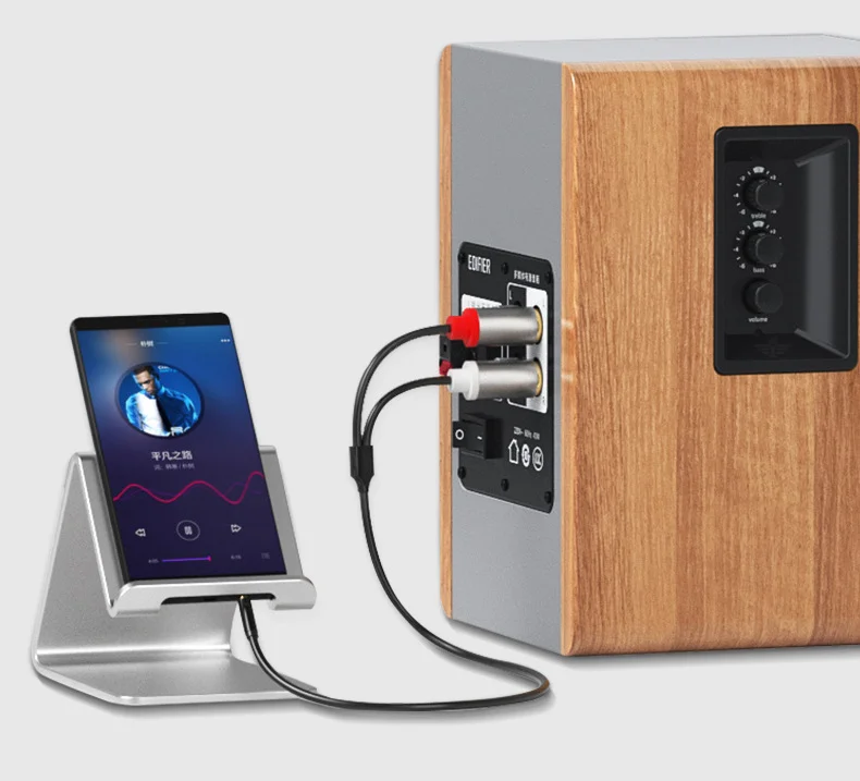 2in1 Dual Rca Male To Usb Type C Male Adapter Cable Mobile Phone ...