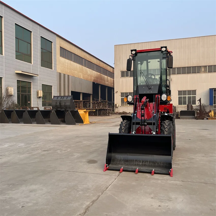 EPA 4 Wheel Drive New Backhoe Wheel Loader Tractors Backhoe Loader 4x4 ...