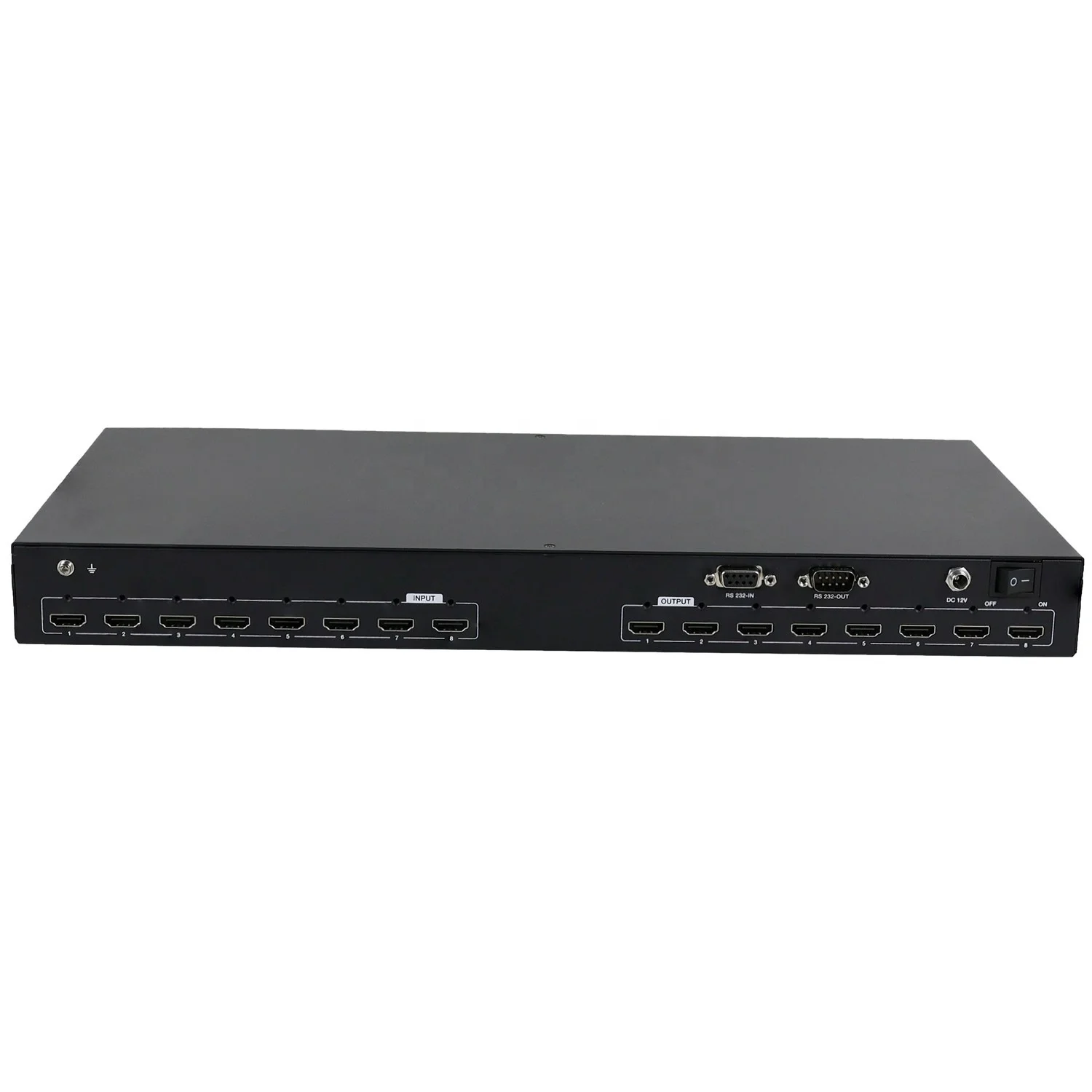 Multi Format Video Split Amplifier Rs232 Ir Control Modular Design 4k ...