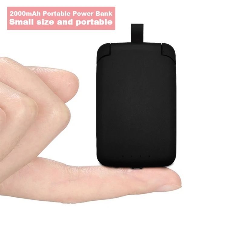 Outdoor Mini Powerbank Emergency Key Ring Portable Charger 2000mah ...